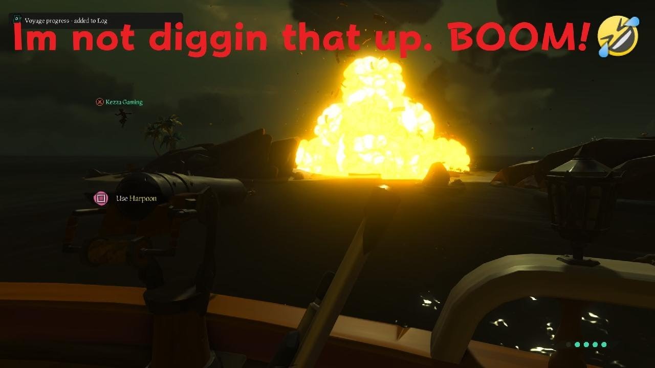 Sea Of Thieves im not diggin that up. BOOM! - YouTube