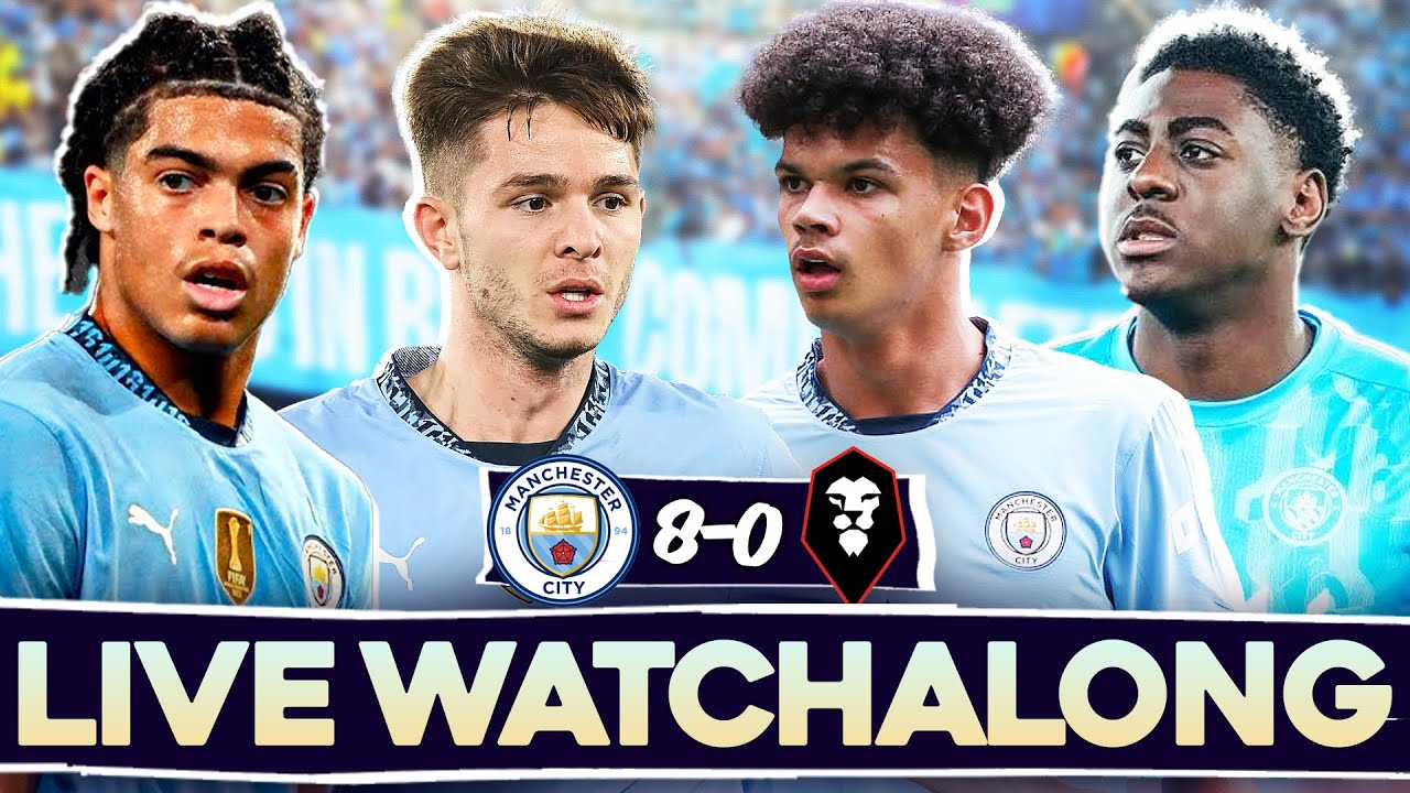 MANCHESTER CITY 8-0 SALFORD CITY | LIVE FA CUP WATCHALONG - YouTube