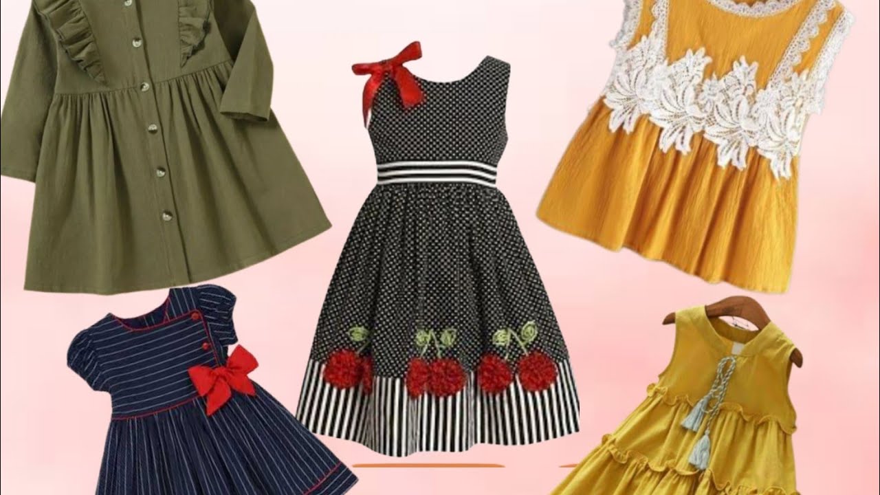 Most Beautiful and Trendy||Small Girl Frock Design's - YouTube