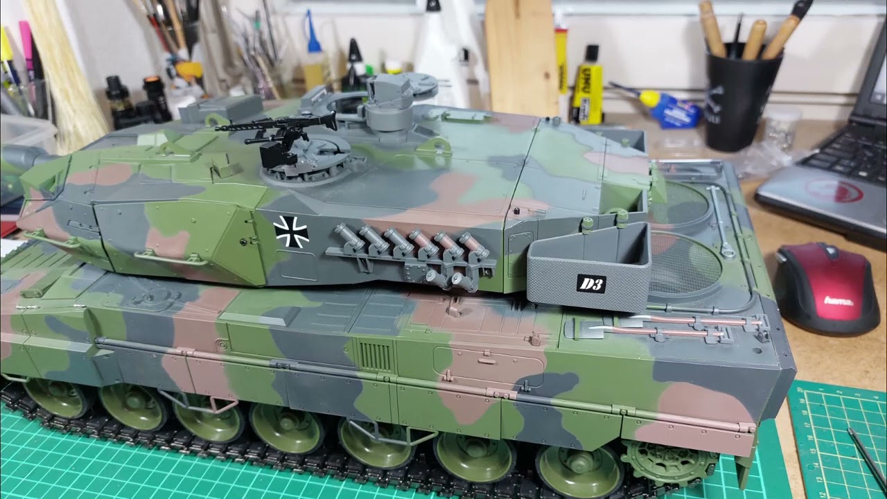 Leopard 2A6 Agora Models Lieferung 12 Ausgabe 93 - 100 - YouTube