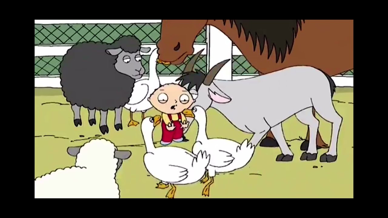 Family Guy - Animals chase Stewie - YouTube