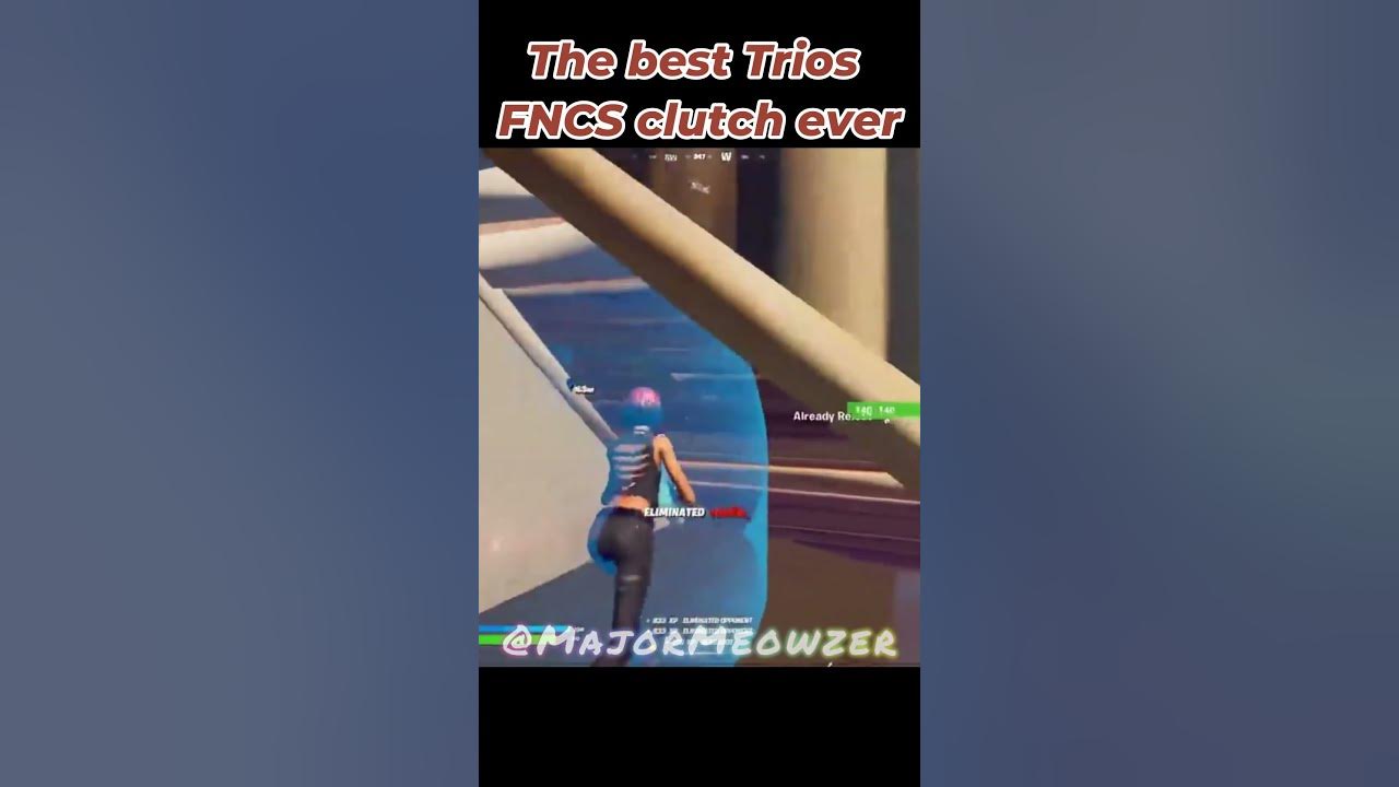 The best Trios FNCS clutch ever? - YouTube