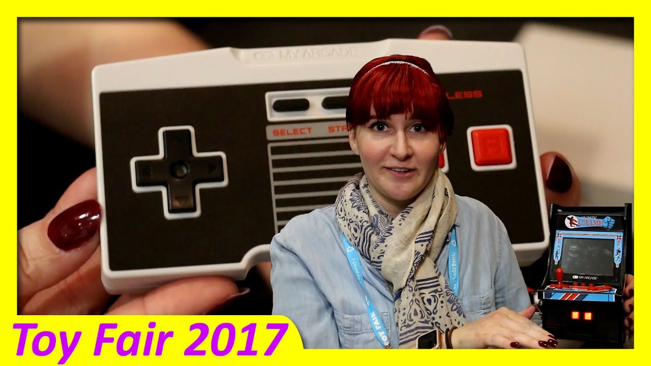 Retro Gaming Nostalgia by MyArcade @Toy Fair 2017 - YouTube