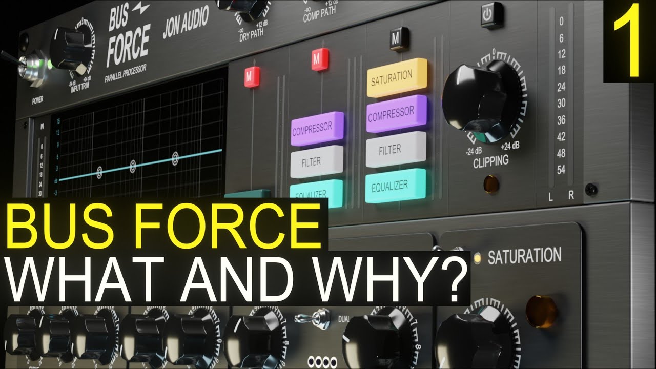 What is Bus Force? Arturia Plugin Tutorial - Part 1 - YouTube