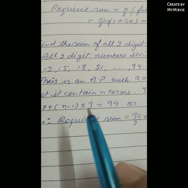 Sum Of All 2 Digit Numbers Divisible By 3 Q A 13 H R BHAGAT YouTube sum-of-all-2-digit-numbers-divisible-by-3-q-a-13-h-r-bhagat-youtube