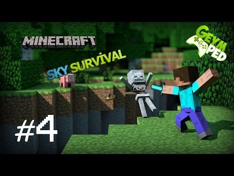 Türkçe Minecraft | Sky Survival - Bölüm 4 ( Taşınıyoruz )
