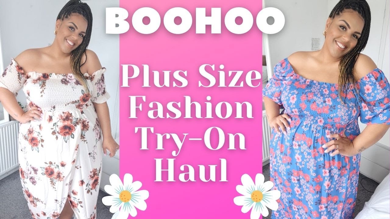 BOOHOO PLUS SIZE FASHION TRY ON HAUL - YouTube