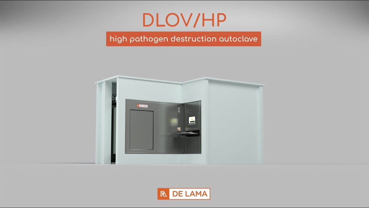 De Lama DLOV / HP High Patogen Destruction Autoclave - YouTube