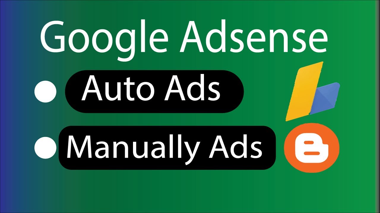 How to setup adsense ads on blogger | adsense auto & Manual setup ...