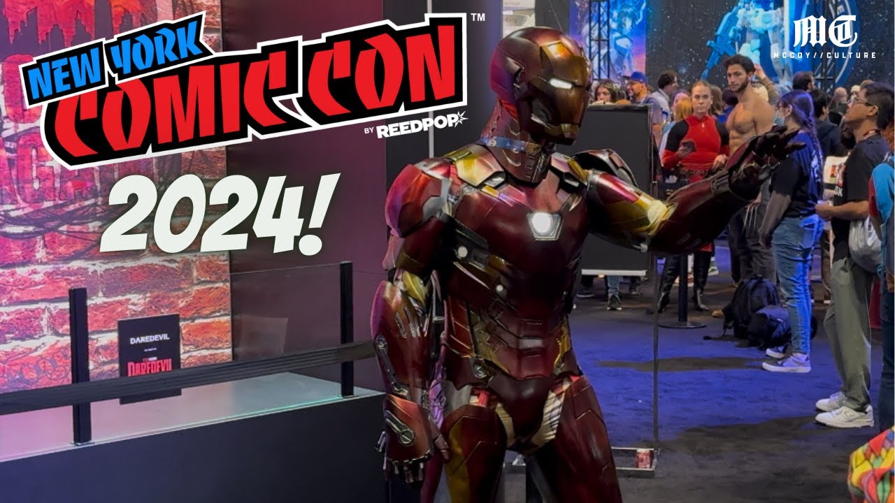 New York Comic Con 2024! My First Year. - YouTube