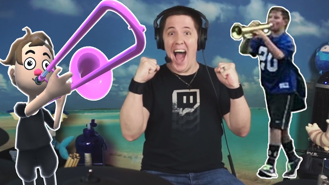 The Trumpet Boy Meets The Trombone Champ! - YouTube