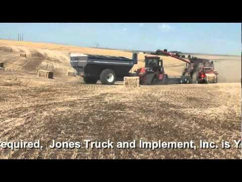 Bale Direct Combine Baler Combaler System - YouTube
