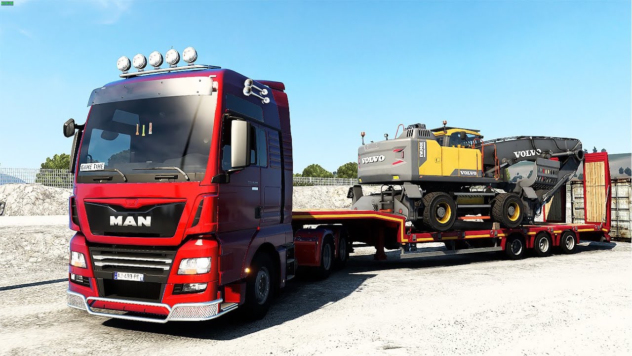⭕️ЕДЕМ ПО СОЛНЕЧНОЙ ИТАЛИИ НА ТЯГАЧЕ MAN TGX 550: STREAM EURO TRUCK ...