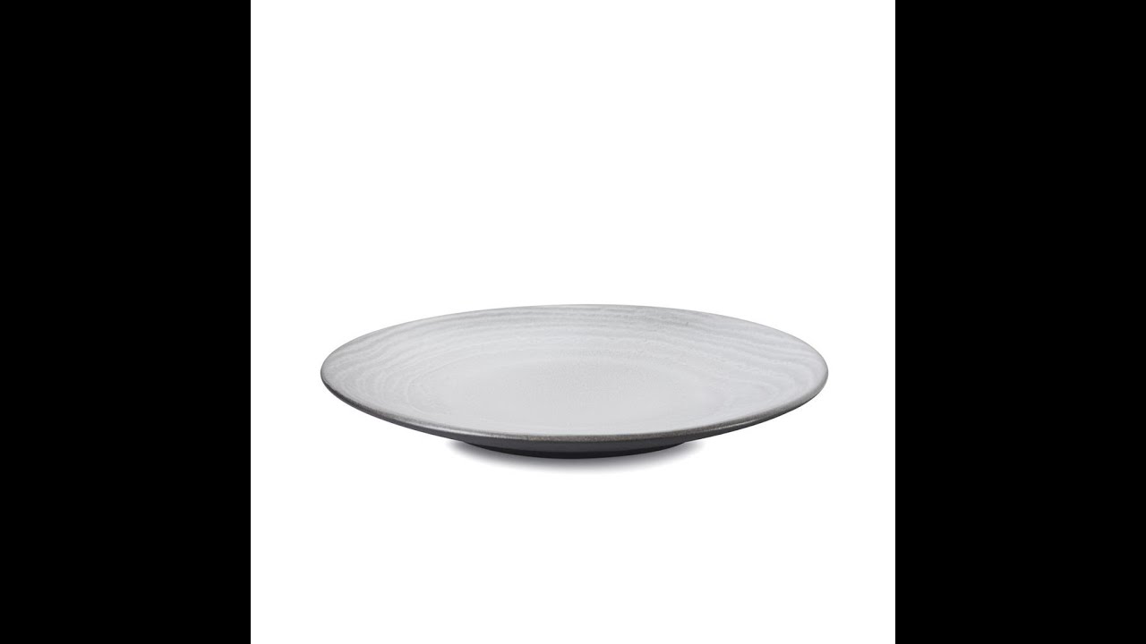 Тарелка Revol SWELL BREAD PLATE. White Sand - YouTube