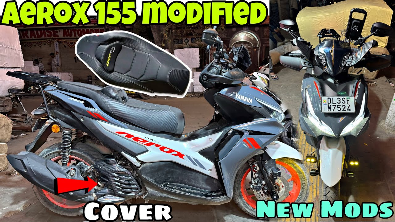 aerox 155 modified | Aerox 155 nee upgrade | Aerox All Modifications ...