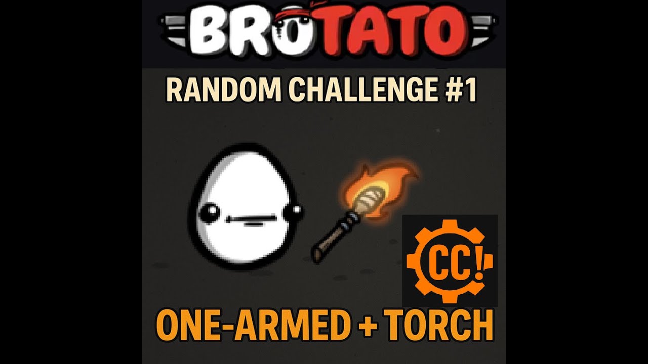 Brotato Random Challenge 1 - One Armed Torch - YouTube