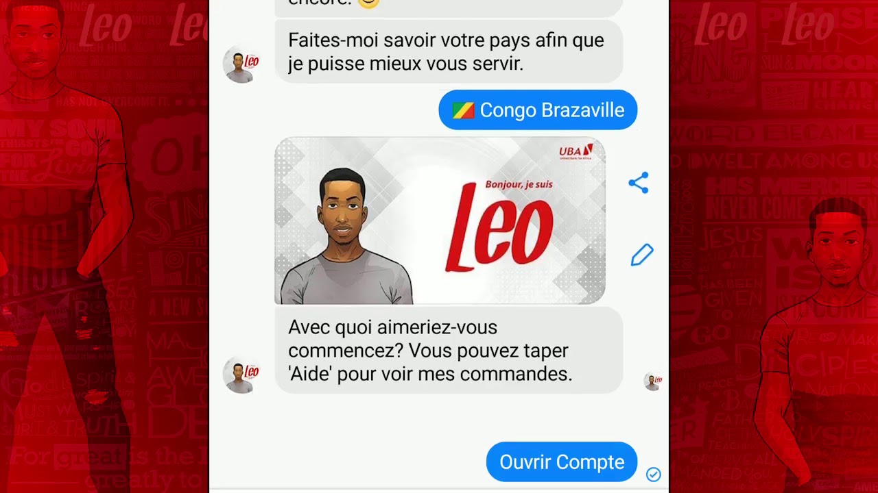 OUVERTURE DE COMPTE AVEC LEO - YouTube