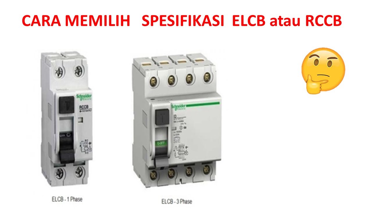 Memilih Ampere ELCB - YouTube
