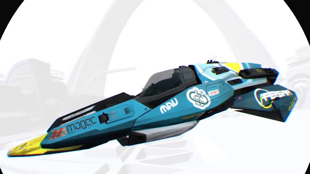 WIPEOUT™ VR OMEGA COLLECTION - Quick Race @SonyXDevEurope - YouTube