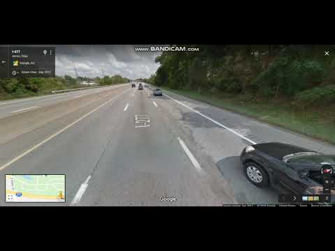 Interstate 277 - Ohio eastbound - YouTube