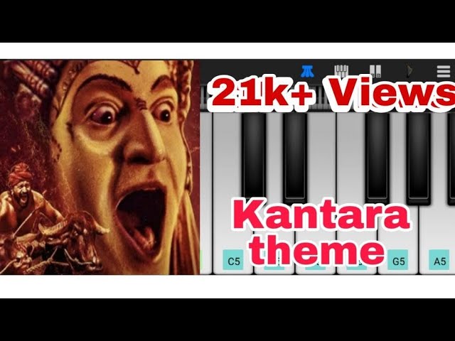 #VARAHAROOPAM BGM PIANO- KANTARA| WITH NOTES Chords - Chordify