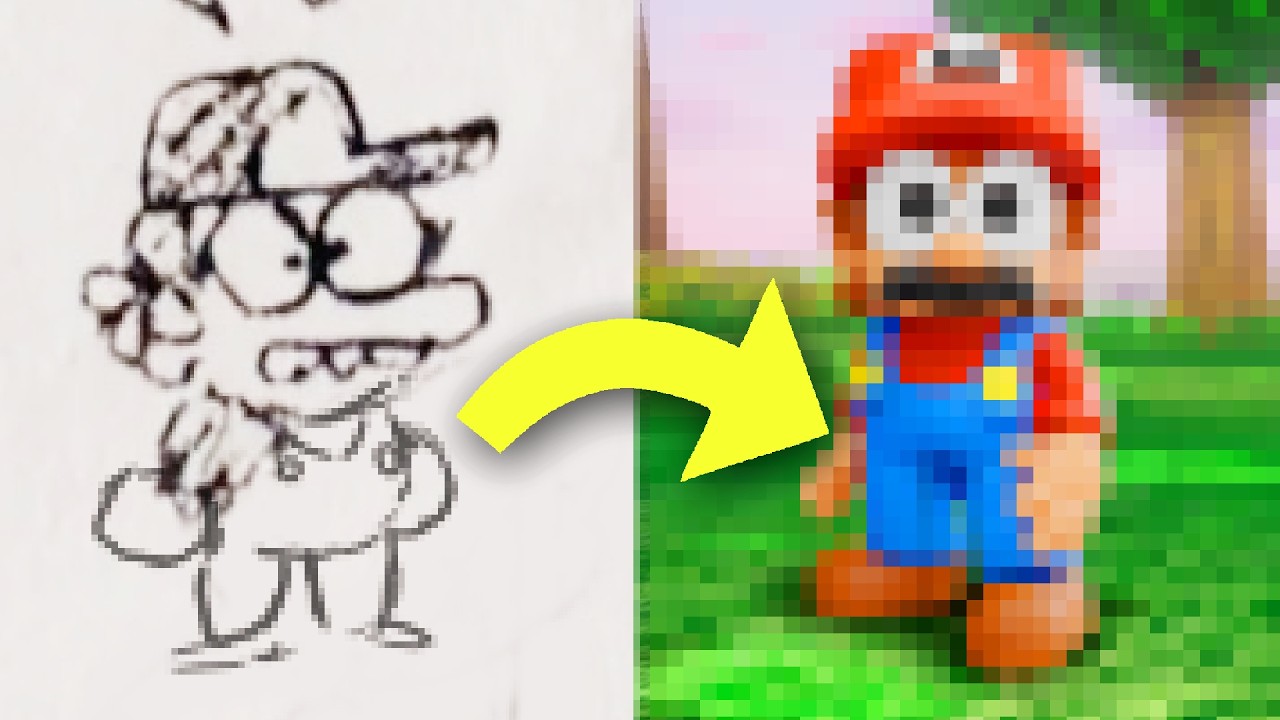 Modelando al Mario ORIGINAL - YouTube