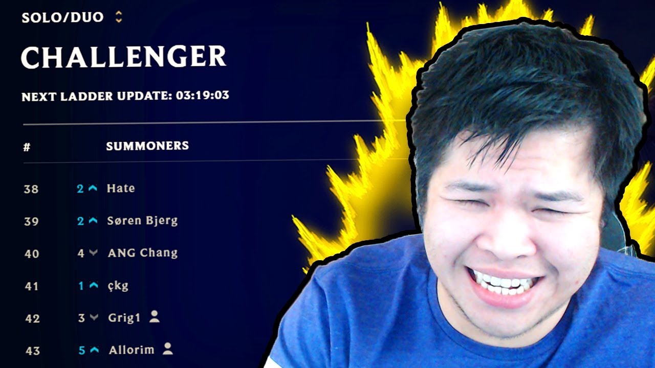 FINALLY MAKING IT BACK TO THE TOP OF THE LADDER..? - Challenger to RANK ...