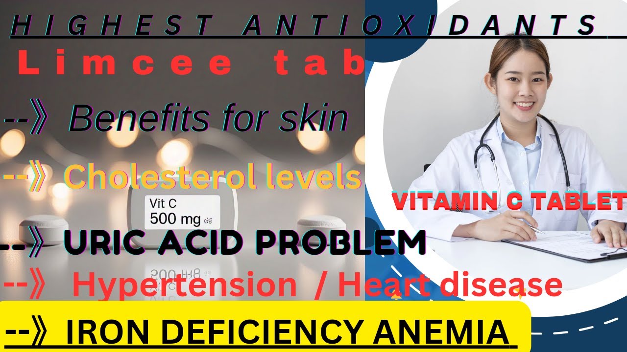 Vit c tab / Limcee tab / Ascorbic acid tab uses in Assamese. # ...