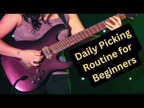 Master Alternate Picking - Routine For Beginner Guitarists - YouTube