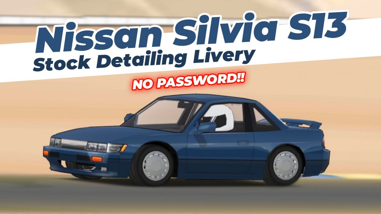 Livery Fr Legends Nissan Silvia S13 Stock Detailing | Livery Fr Legends ...