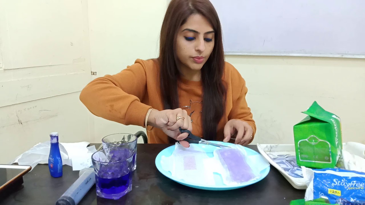 Modicare Freedom sanitary Napkin Demo by Isha Arora. For Details ...