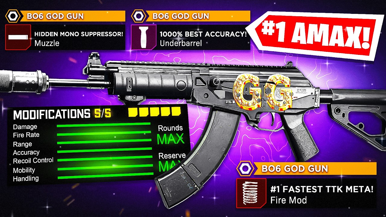 *NEW* #1 CR56 AMAX is GODLY in BO6 SEASON 3! 😍 (Best AMAX Class Setup ...