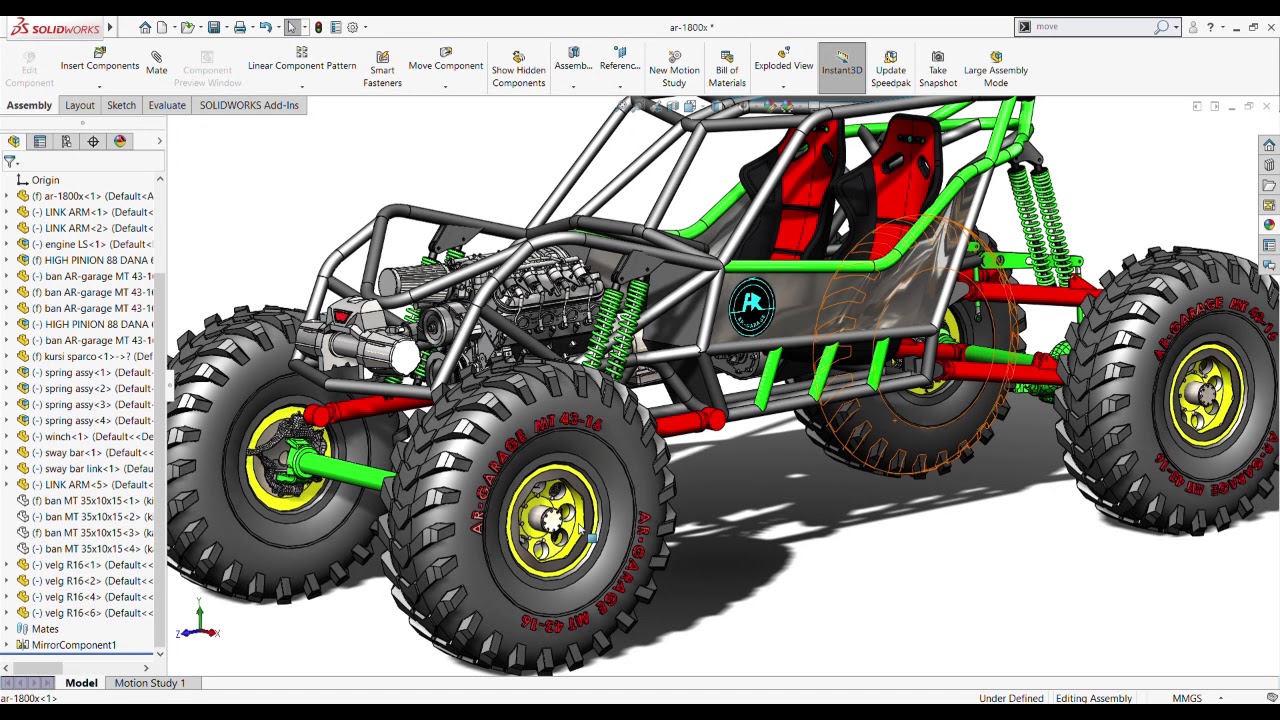 AR-GARAGE || Proses design AR-1800x - YouTube
