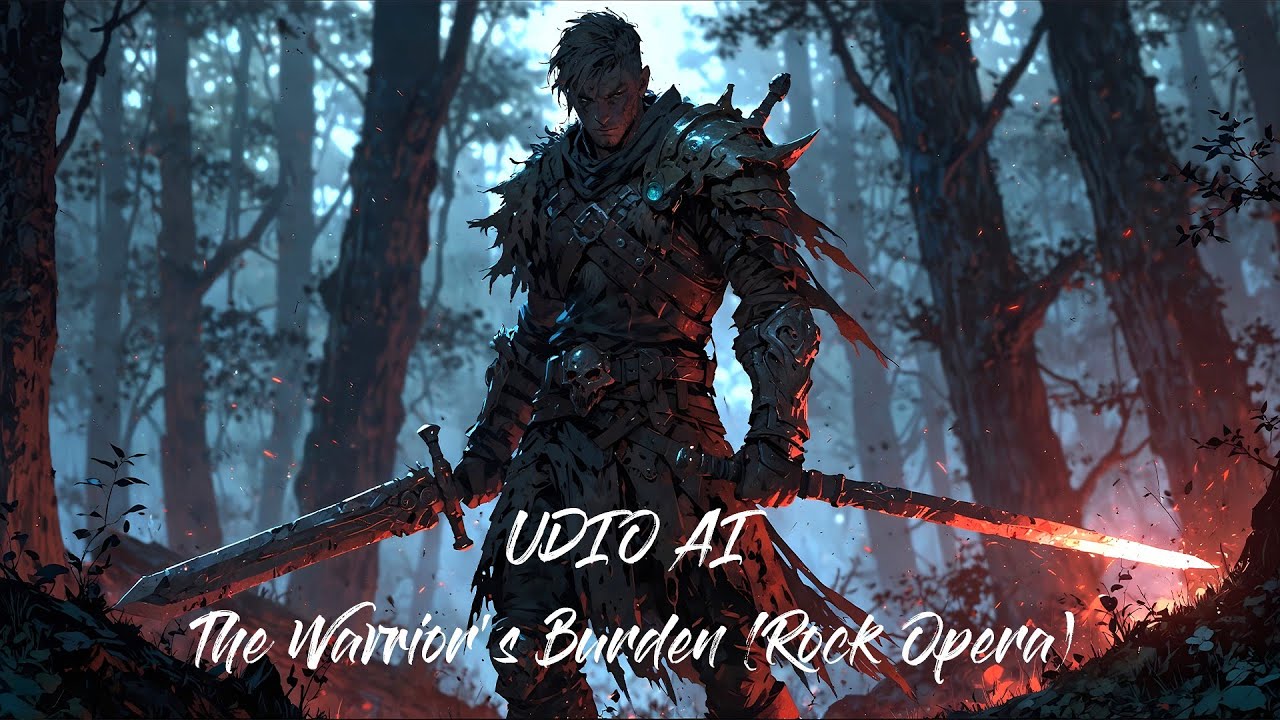 Udio Ai - The Warrior's Burden (Rock Opera) - YouTube