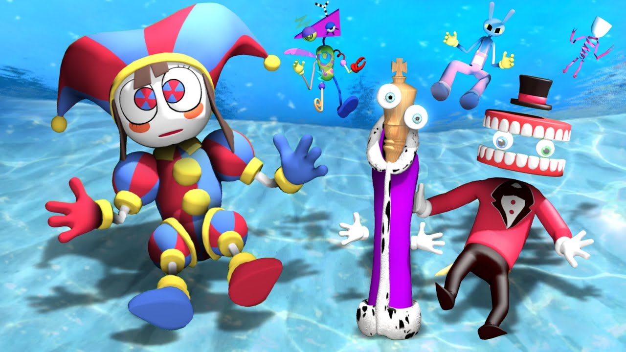 GMOD Water Fails • The Amazing Digital Circus Impressive Ragdolls ...