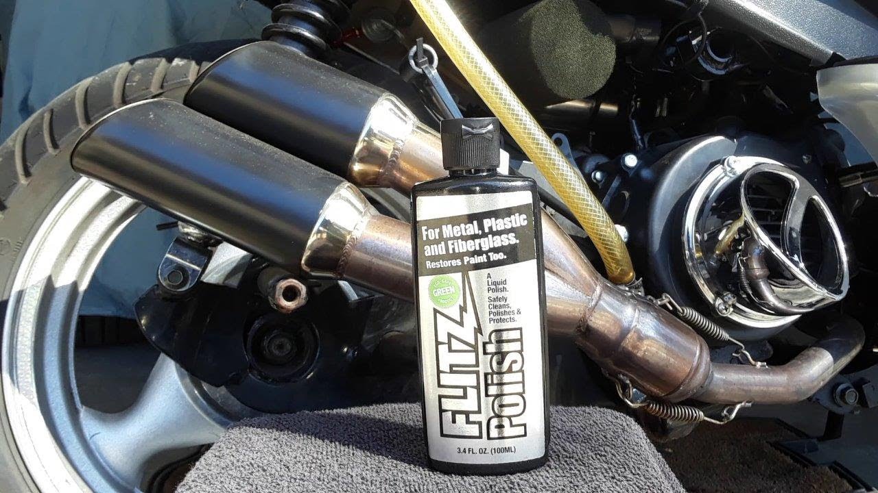 Flitz Polish Product Review / Chrome - YouTube