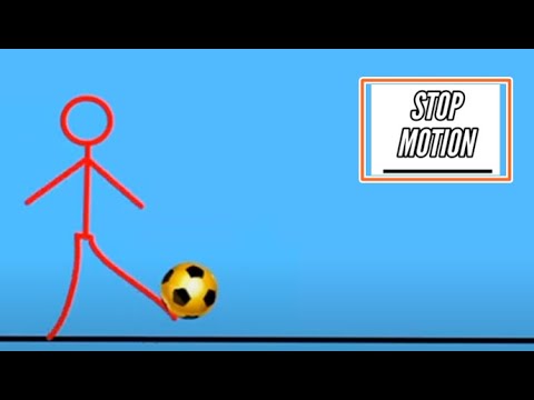Stickman Stop motion Futbol Animasyonu Yapma - YouTube
