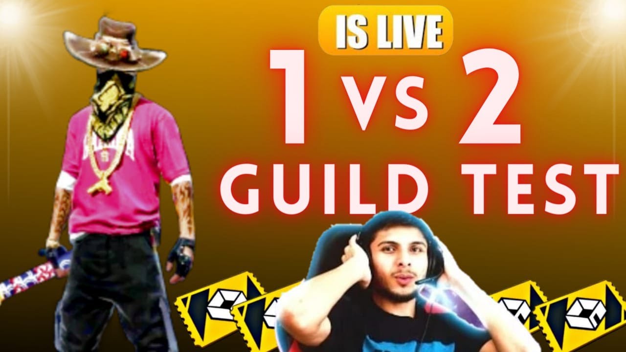FREE FIRE LIVE GUILD TESTING🔥|GUILD TEST LIVE 😈FF LIVE GUILD TEST # ...