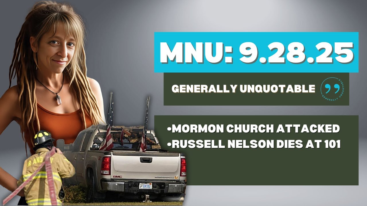 Mormon News Update | September 28, 2025 🔥 - YouTube