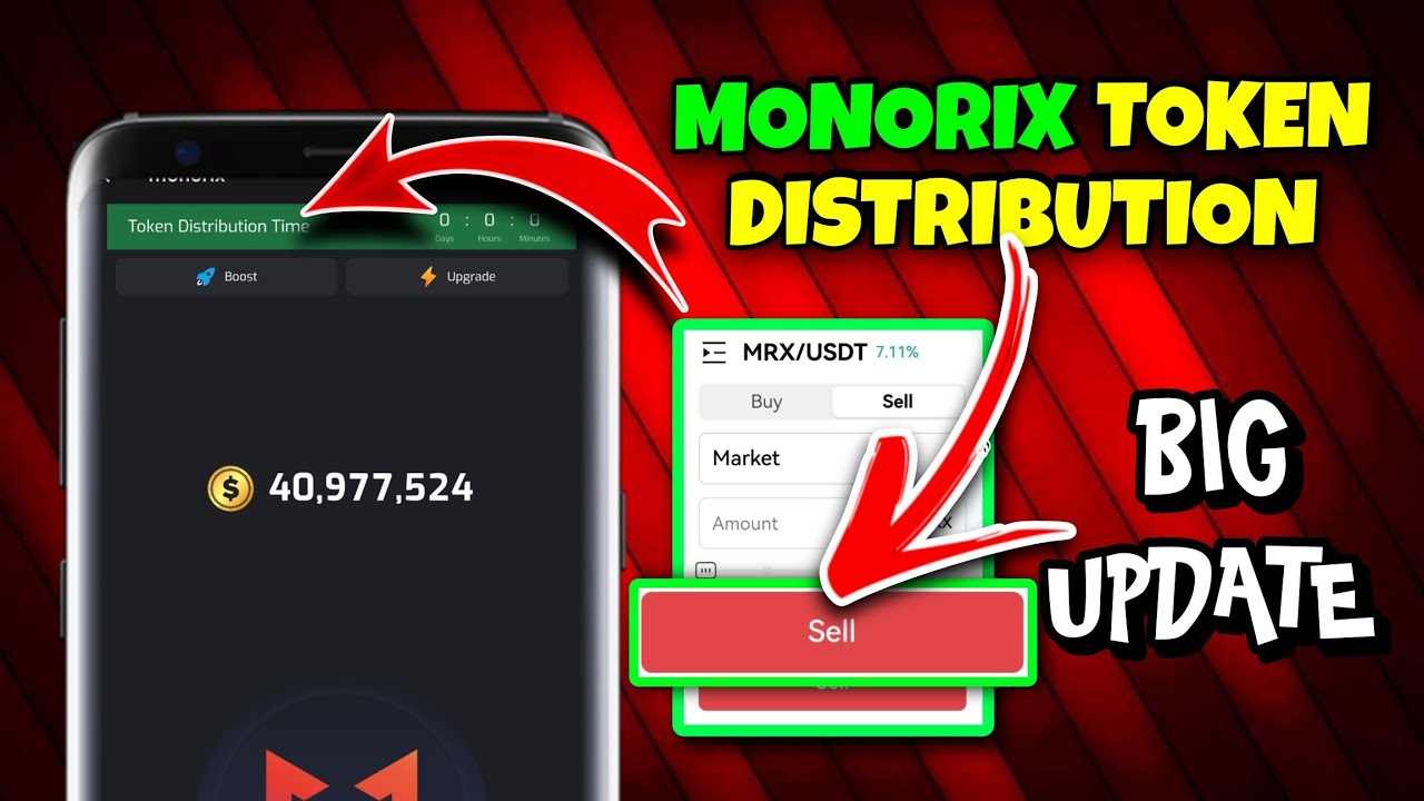 Monorix Airdrop Update | Monorix Withdraw | How To Sell Monorix Coins ...