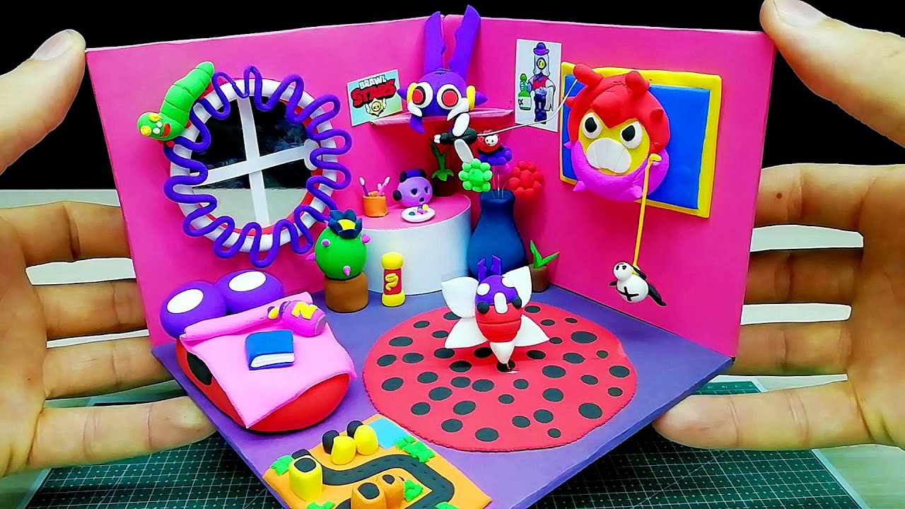 Room Mega Fly BEA, brawl stars clay, clay Mega Fly BEA room, miniature ...