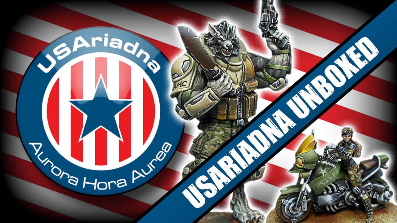 Infinity: USAriadna Army Pack Unboxed - YouTube