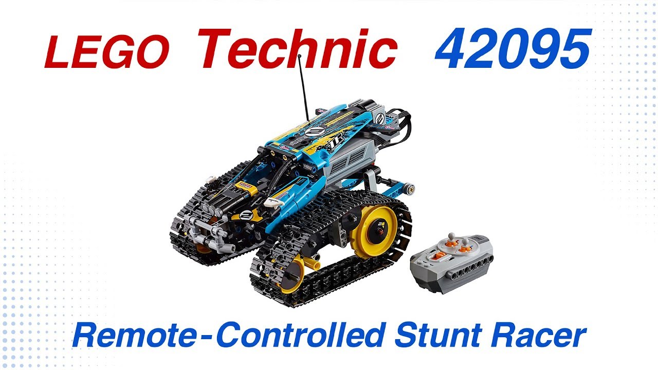 LEGO Technic 42095 Remote-Controlled Stunt Racer - YouTube