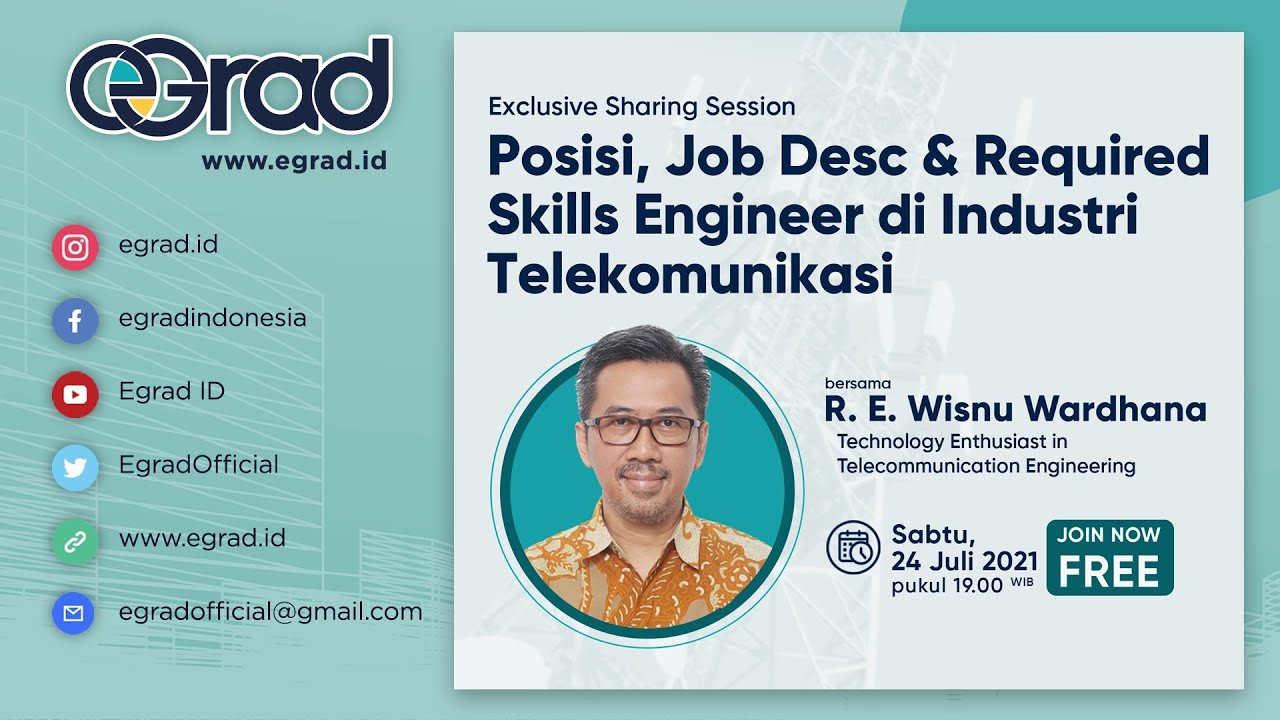 eGrad's Exclusive Sharing Session - Position, Job Desc. & Required ...