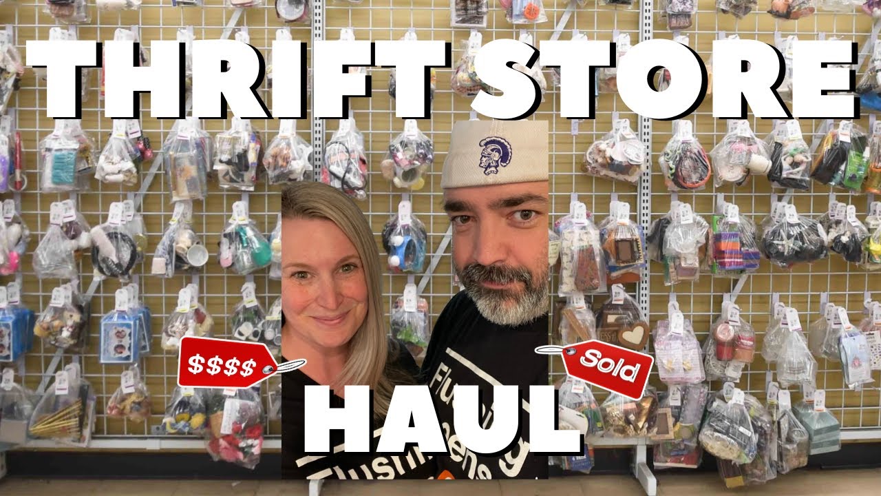 Jay And Shannon Thrift Store Haul - YouTube