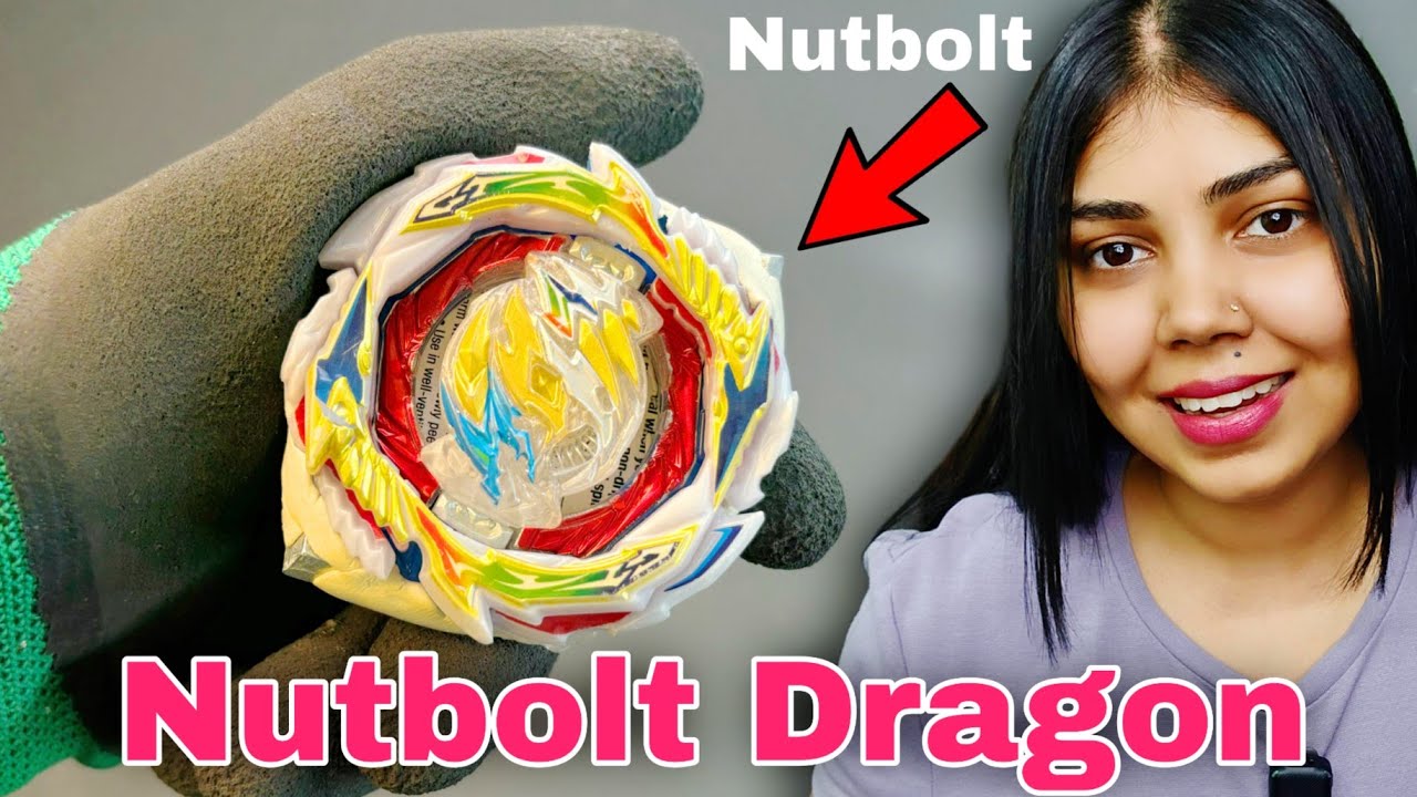 Nutbolt Dragon Handmade Beyblade | Best Beyblade ever made ? - YouTube