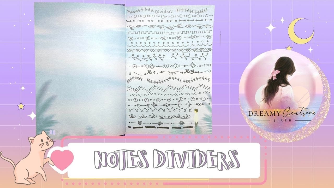 EASY NOTES DIVIDER | NOTEBOOK DESIGN - YouTube