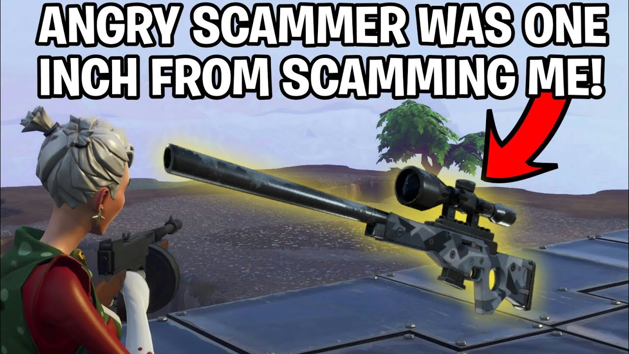 Angry Scammer Almost Scammed Me! (Scammer Gets Scammed) Fortnite Save ...