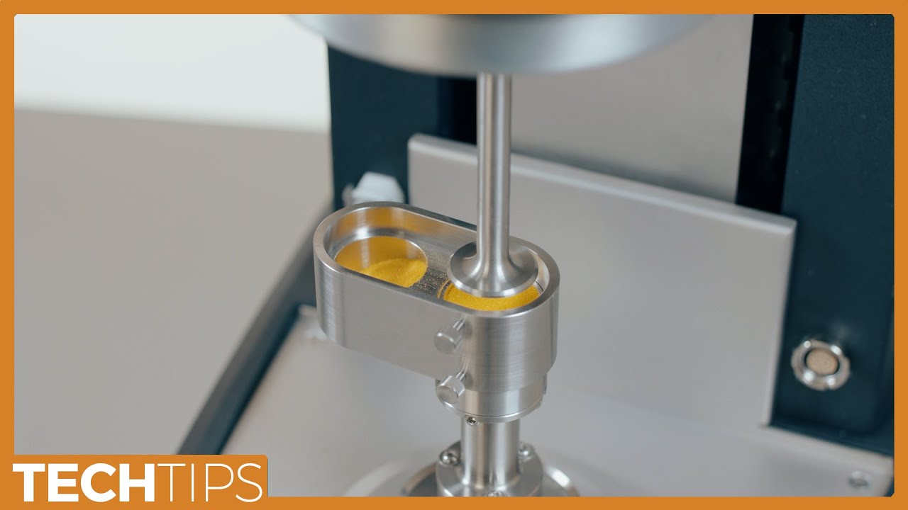 Setting Up a Compressibility Test Using the Powder Rheology Accessory ...