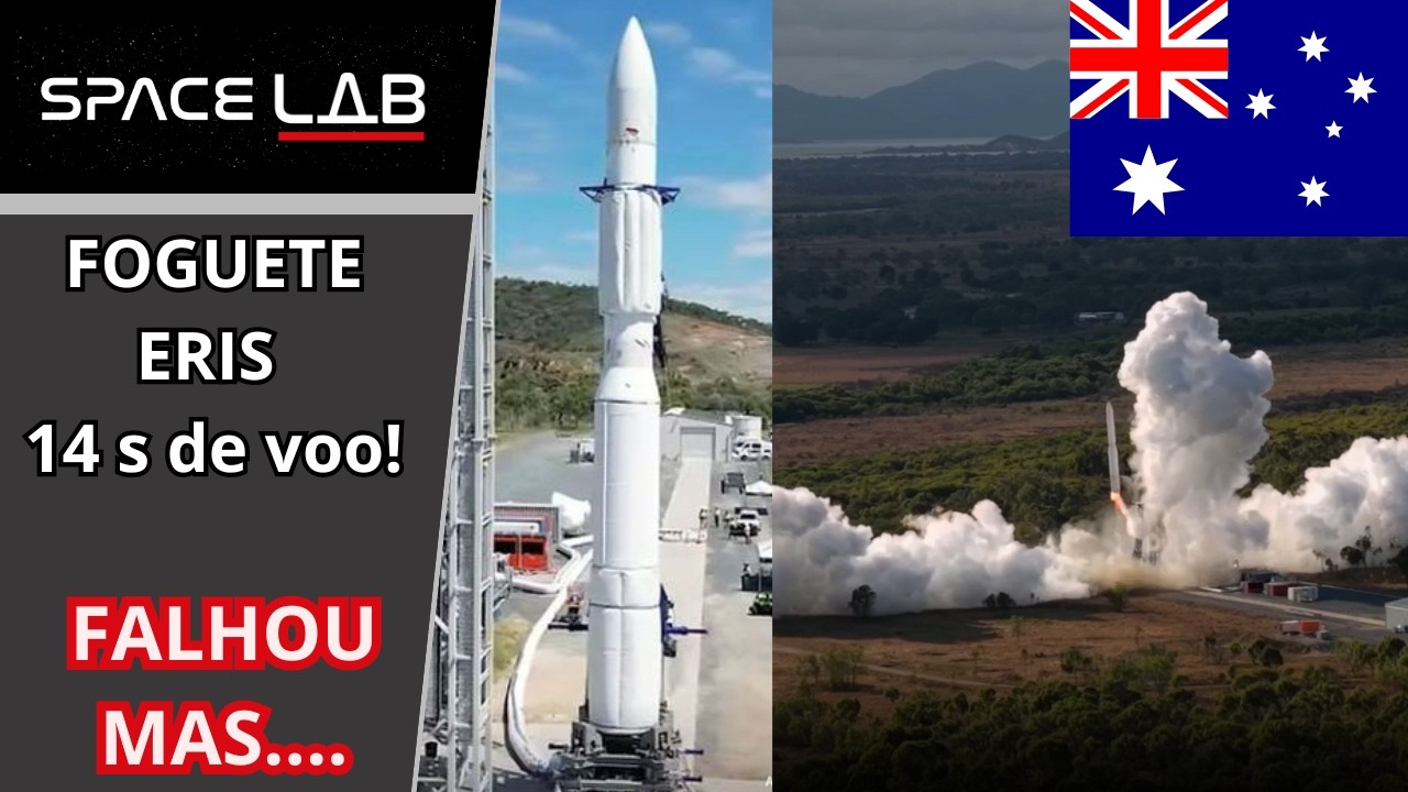 Foguete ERIS Híbrido Australiano: Inovação ou Risco Alto? Gilmour Space ...
